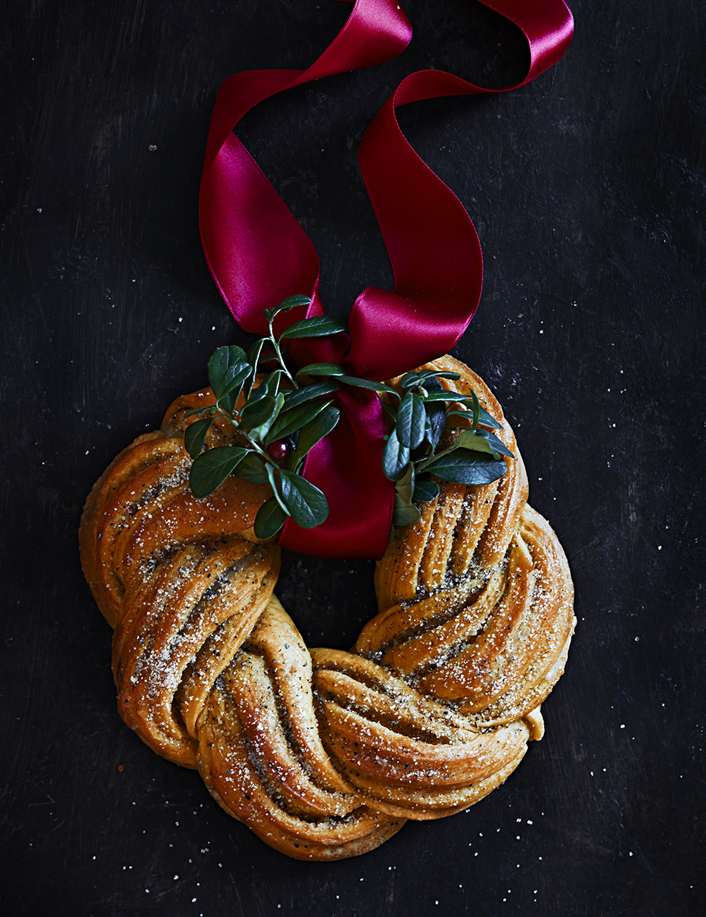 Bullkrans med saffran & apelsin! | Cecilia Hagerling Larsson