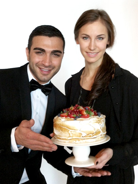 Marängtårta på plåtning med Roy Fares! | Cecilia H Larsson