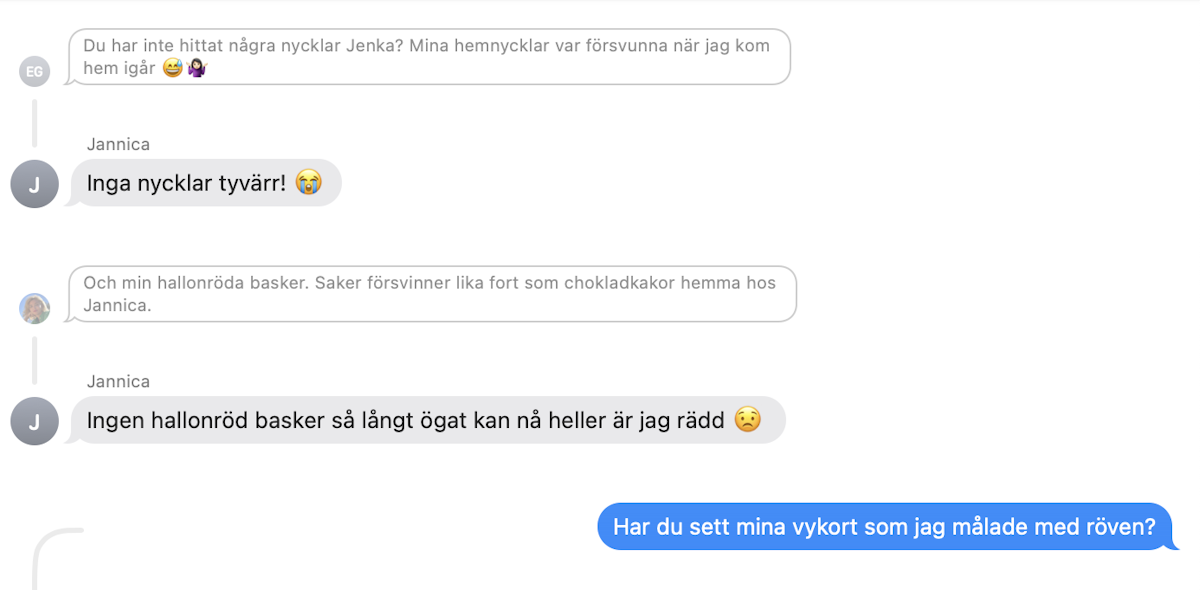 Nätverksträff Jessica Lasses