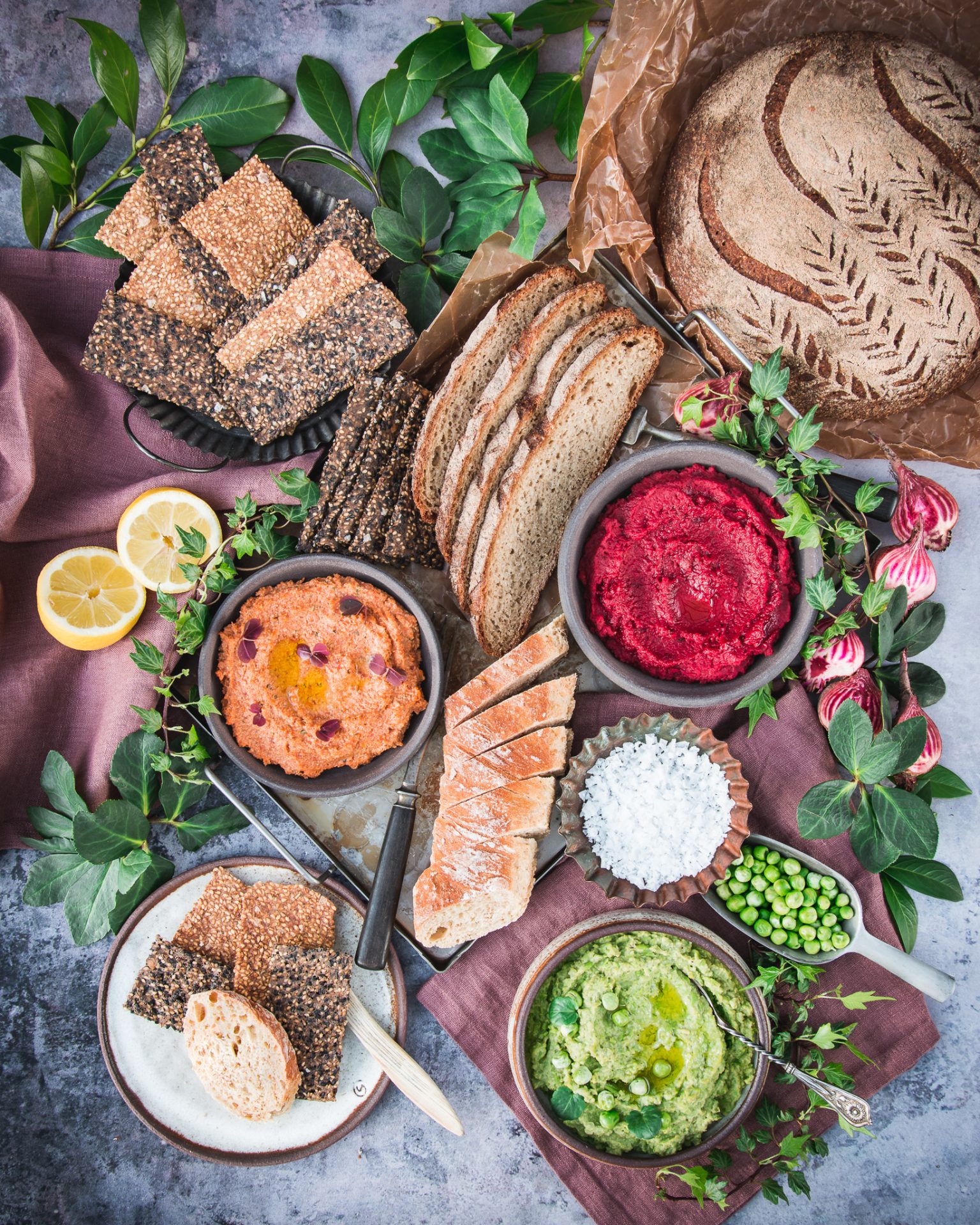 Tre röror – tomater, ärter & rödbetor