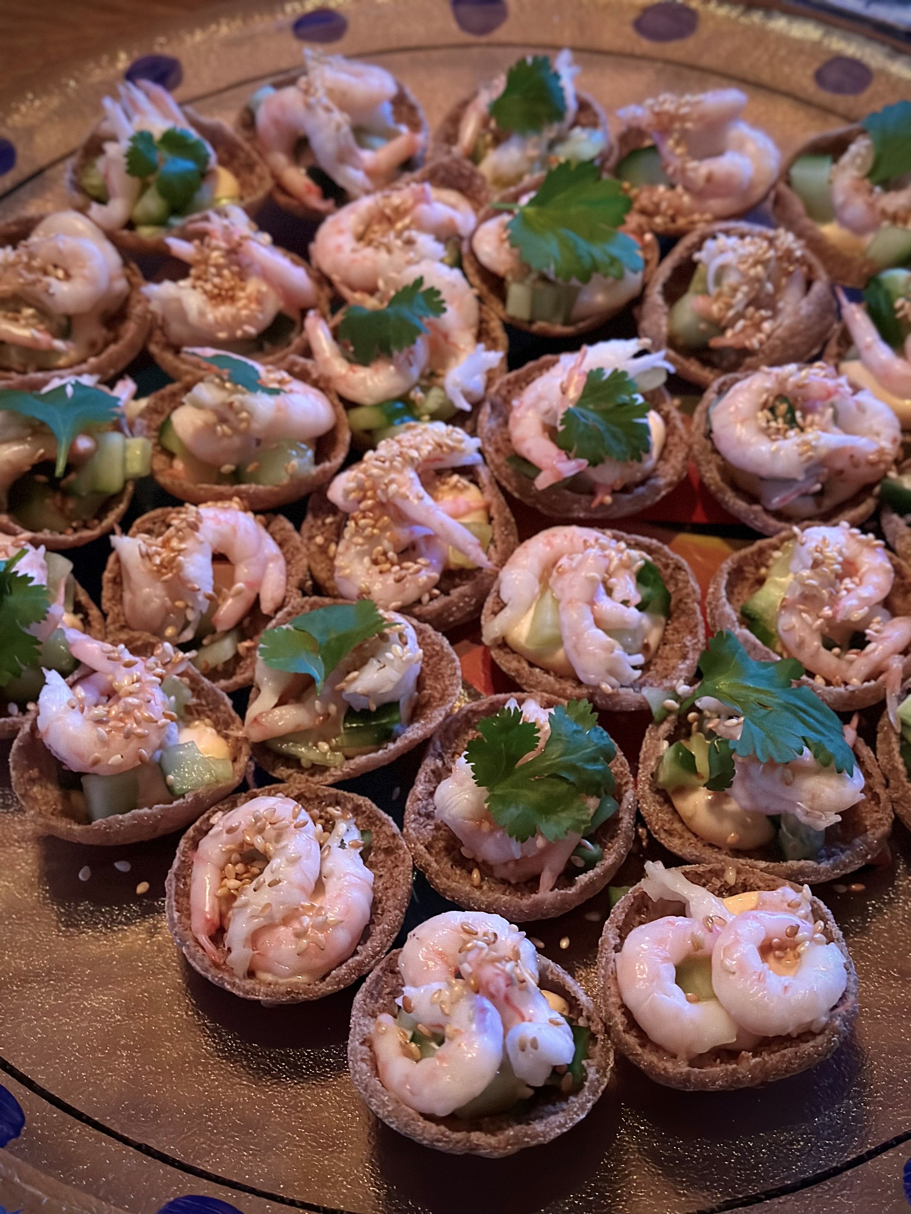 Tre tilltugg i rågskålar