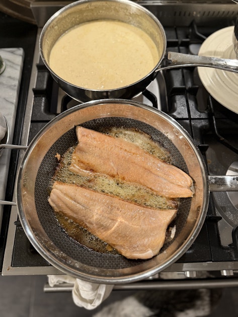 Recept: Röding i vitvinsås