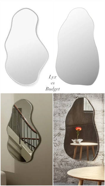 Lyx vs Budget - Spegel | Hannas bageri