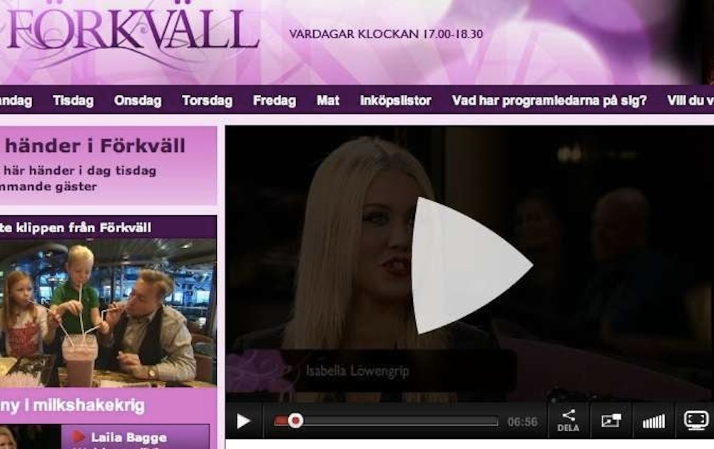 Förkväll igår | Isabella Löwengrips blogg