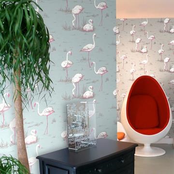 Flamingo i inredningen? | Andrea Brodin