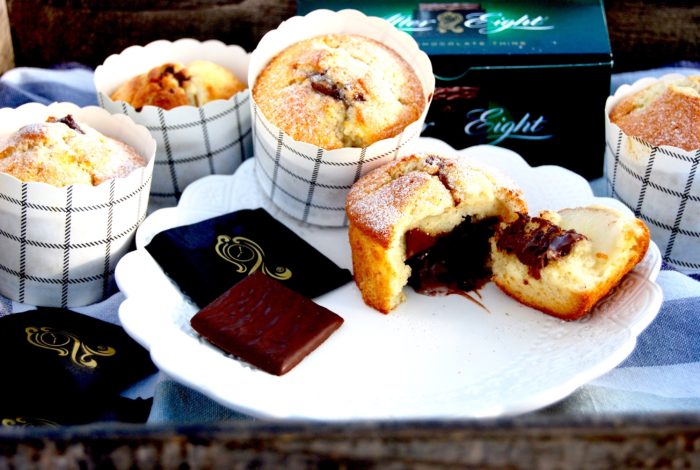 After Eight & päronmuffins - mint, choklad och päron | Catarina Königs ...