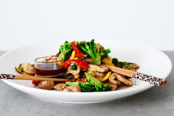 Wok med kyckling & grönsaker – på bara 15 min! | Catarina Königs blogg