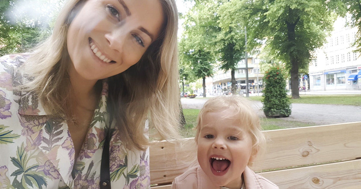 Första Dagen Hemma Dag Anja Forsnor