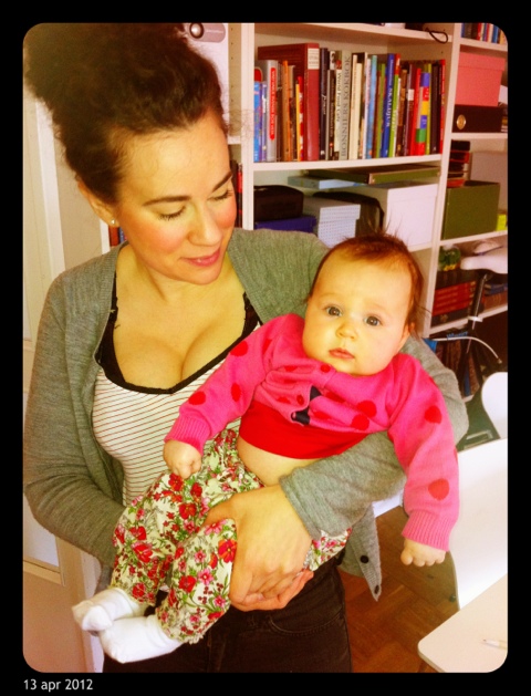 Camilla, Rut och jag laddar för mötet med Bonnier | Elaine Eksvärds blogg