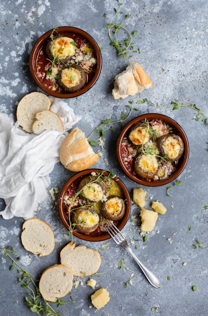 Champinjoner fyllda med krämig Västerbottensost | By Diadonnas blogg