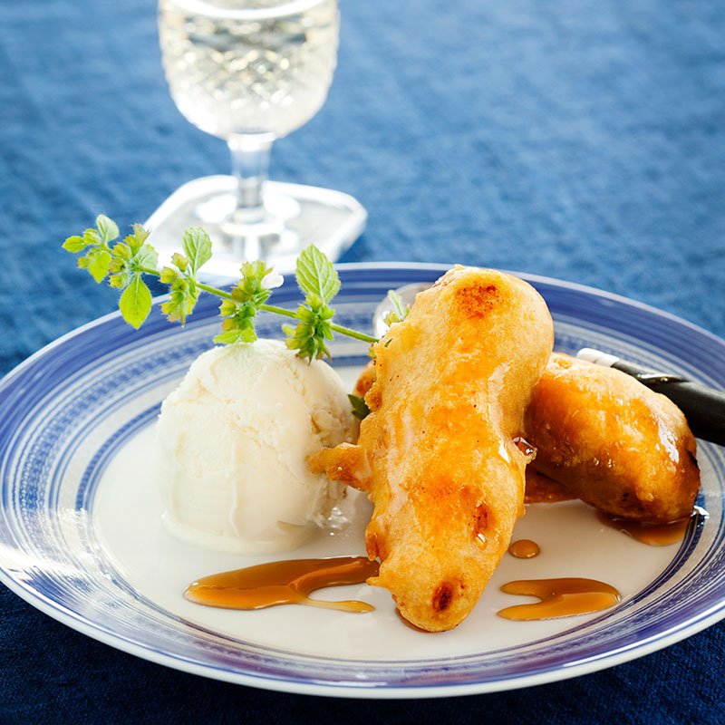 Friterad banan med ingefärssås-dessertklassiker | Maud Onnermarks blogg