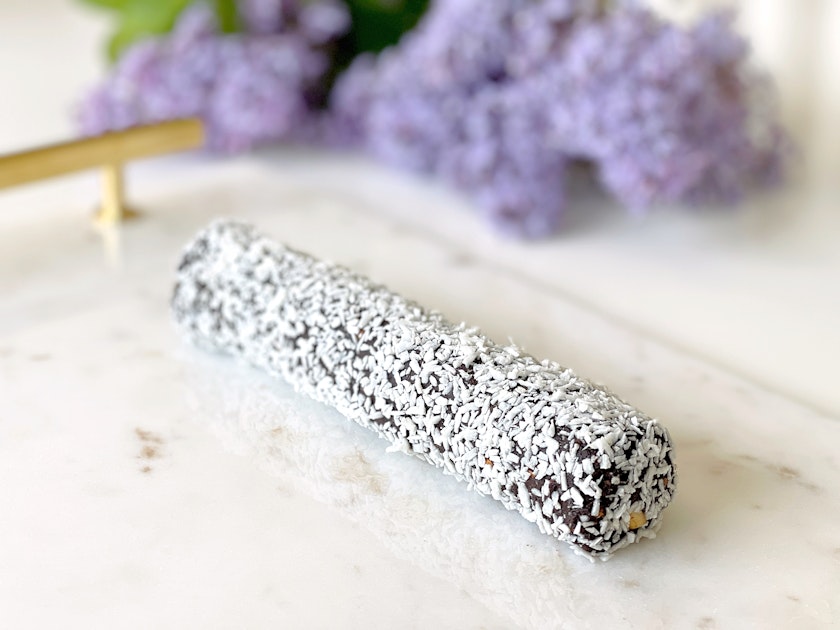 Glutenfri godisrulle med dadlar