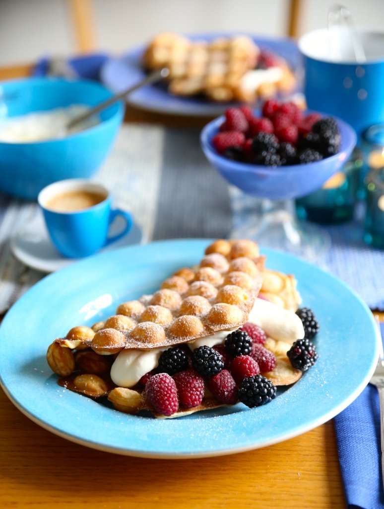 Waffle Puff Pastry, alltså Bubbelvåfflor! | Fredriks Fika