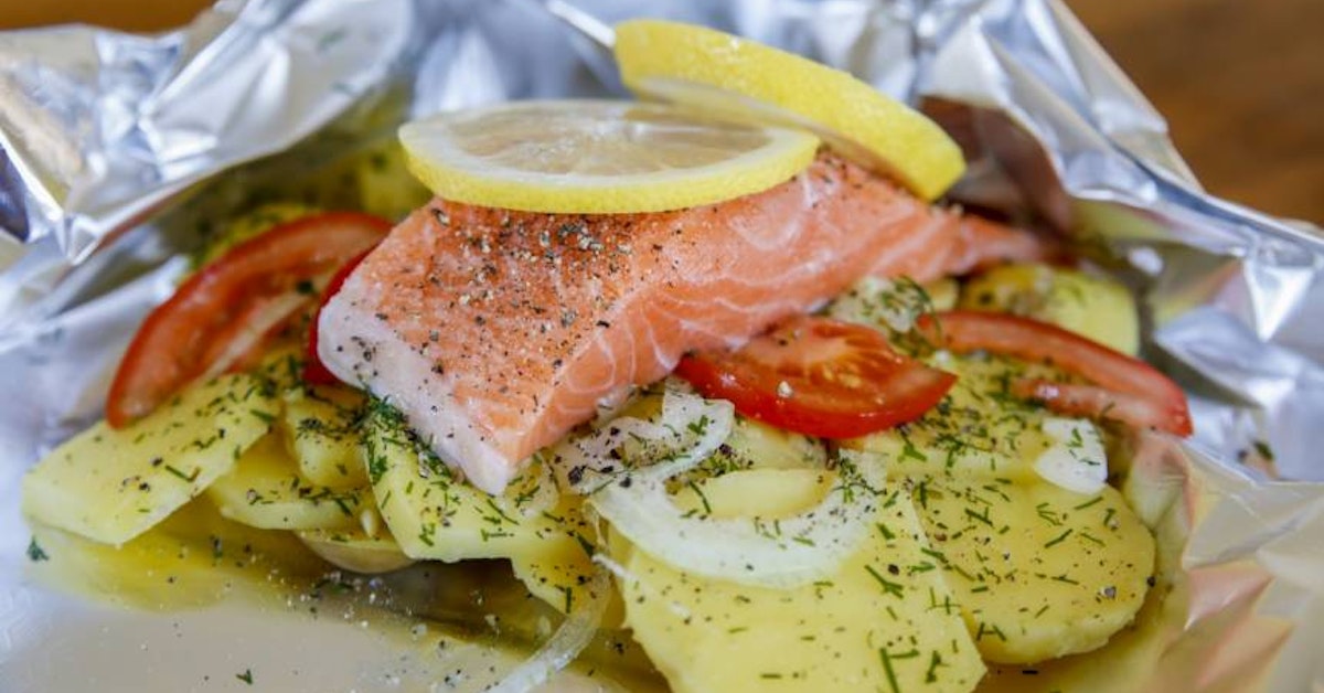 Fisk I Folie Grilla Eller I Ugn Fredriks Fika