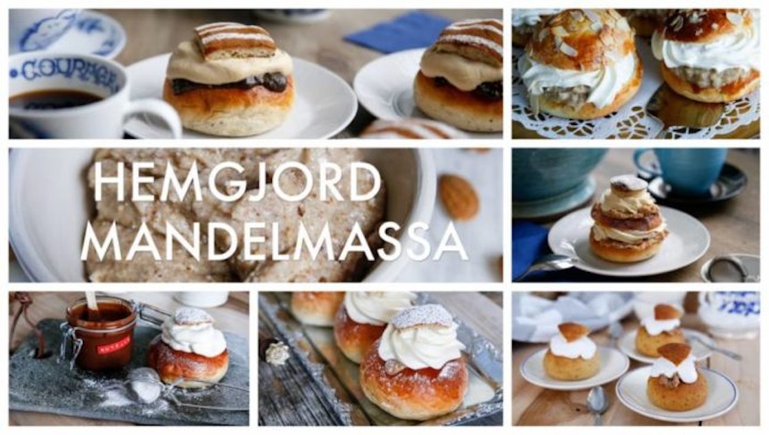 Recept på semlor, från klassisk till paleo! | Fredriks Fika
