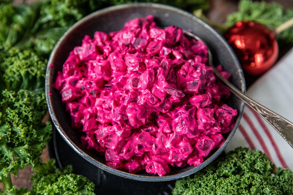 Rödbetssallad på hemkokta rödbetor | Fredriks Fika