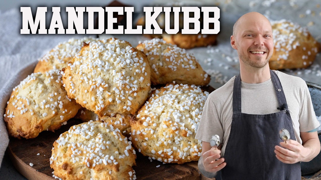 Mandelkubb – Recept och video | Fredriks Fika