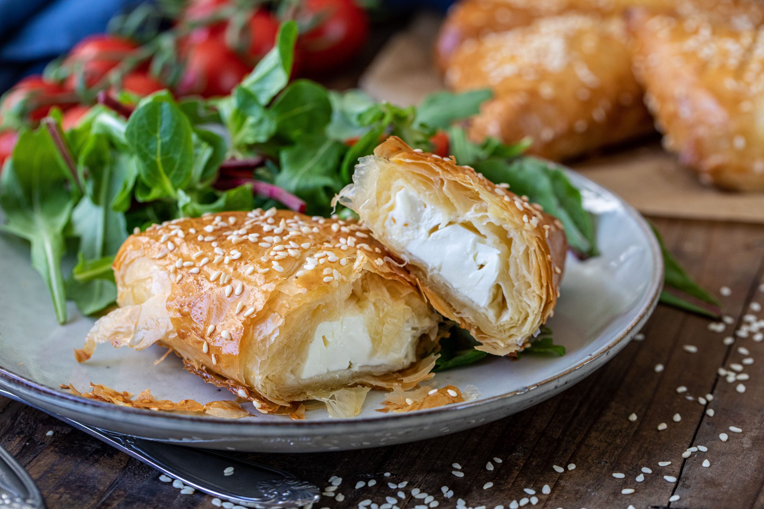 Fetaostpaj på filodeg | Fredriks Fika