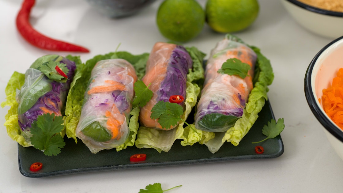 Vietnamesiska vårrullar - vårrullar med rispapper | Fredriks Fika