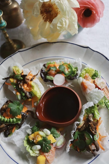 Frasiga rispapper med Ponzu Lemon sojasås - ett helgrecept som måste ...