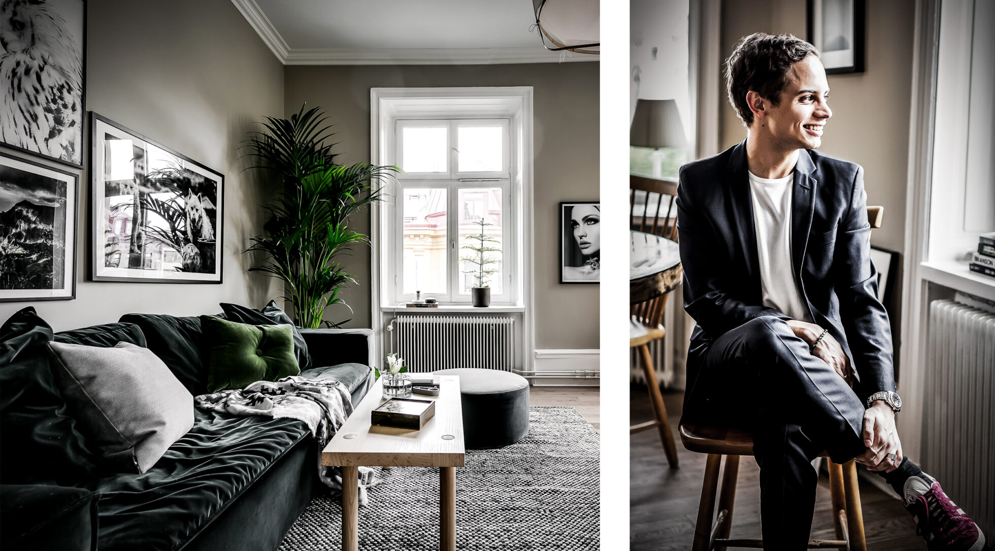 Kika in hemma hos Daniel Redgert | Henrik Nero