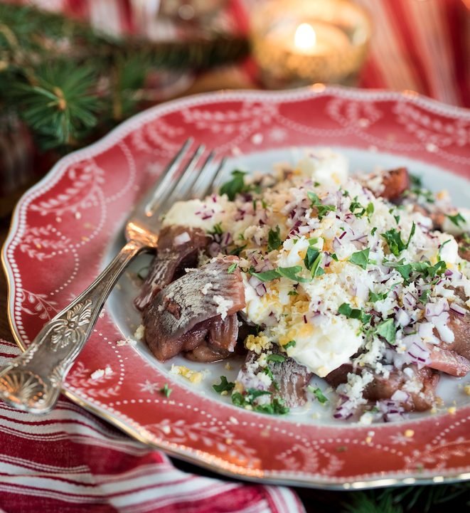 Sillsallad på matjesill | Sandra Palmqvist