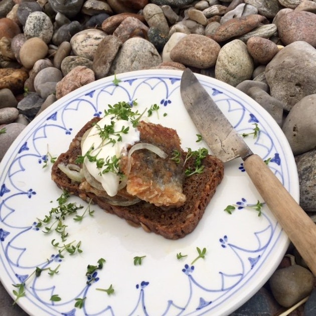 Stekt inlagd sill - recept | Sandra Palmqvist