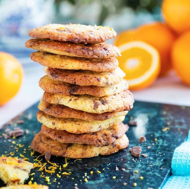 Chocolate chip cookies med apelsin | Sandra Palmqvist